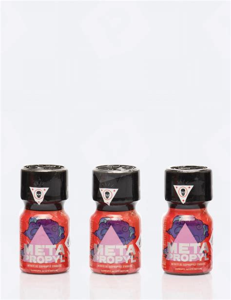 Meta Propyl Poppers 10ml X3 The Ideal Aroma For Intimate Moments