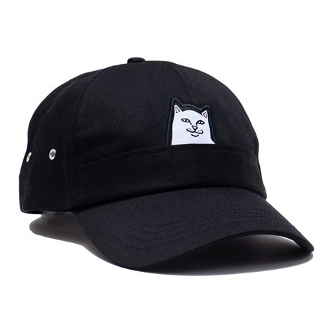 Lord Nermal 6 Panel Pocket Hat Black Ripndip Ripndip Online