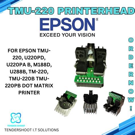 Epson Printer Head Tm U220 Printhead For Epson Tm 220 Tmu220 U220pd U220pa B M188d U288b Tm 220