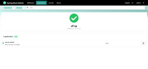 spring boot admin inability to perceive service online and offline