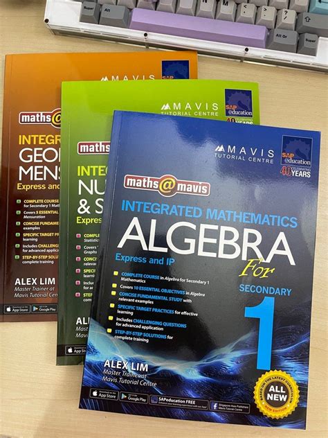 Maths Mavis Integrated Mathematics Secondary 1 Hobbies And Toys Books And Magazines Textbooks