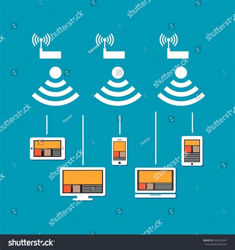 Mobile Ad Hoc Network Images Stock Photos Vectors Shutterstock