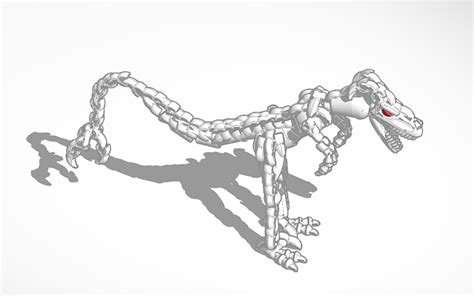 3d Design Bone Rex Tinkercad
