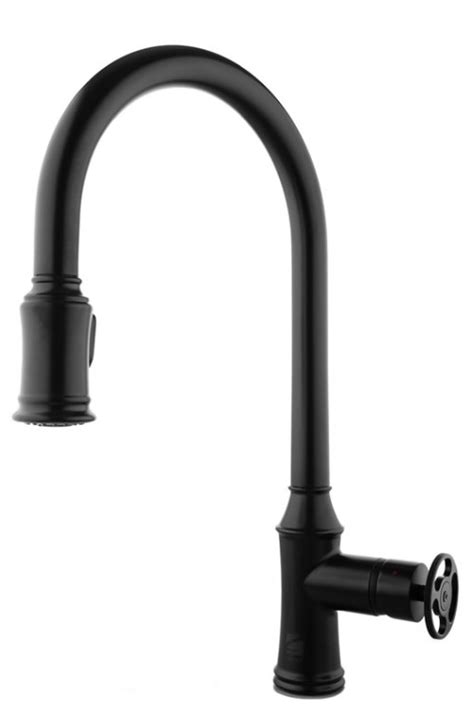 ברז מטבח נשלף ברונזה גבוה למטבח Ebath