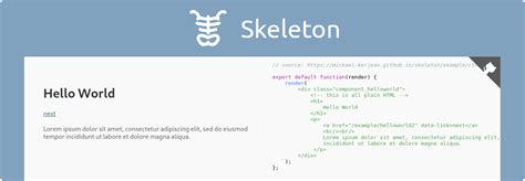 Github Mickael Kerjeanskeleton A Skeleton For Making Fronted