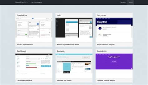 Kostenlose Bootstrap Themes Für Jeden Anlass Das Sind Die Besten