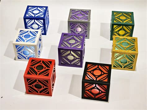 Replica Custom Jedi Holocron From Star Wars Light Holocron Light Up
