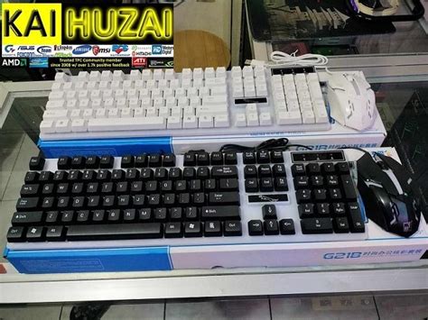G21B Keyboard And Mouse Bundle With LED On Carousell