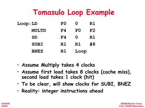 Ppt Register Renaming Through Tomasulos Algorithm And Remap Tables Powerpoint Presentation