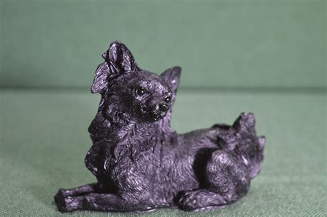 Купить Статуэтка "Чихуахуа". Цвет черный. Искусственный мрамор. 8 см. в ...
