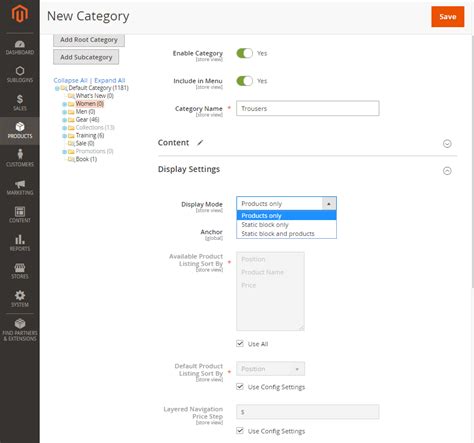 How To Create Manage Magento Categories