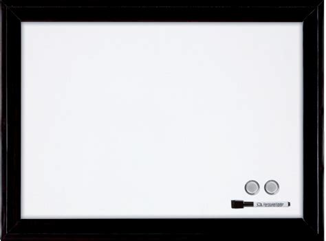 Nobo Small Magnetic Whiteboard With Black Frame 585x430mm Office