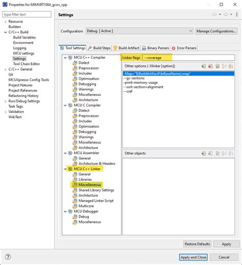 Tutorial Gnu Coverage With C For Embedded Applications Mcu On Eclipse