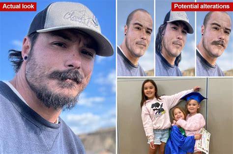 New wanted poster shows what fugitive dad who allegedly killed three daughters may look like now ...