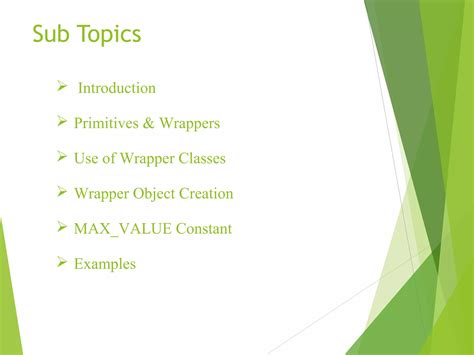 Wrapper Class 130240116056 PPT