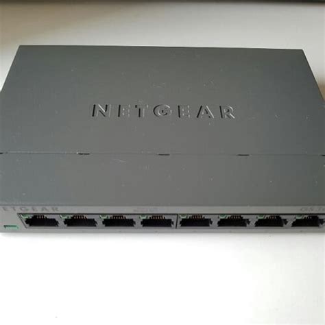 Switch Netgear 8 Port Gigabit Ethernet Unmanaged Gs308 Lap Tec
