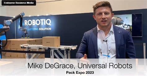 Universal Robots On Linkedin Packexpo2023 Automation Cobots Industrialautomation Palletizing