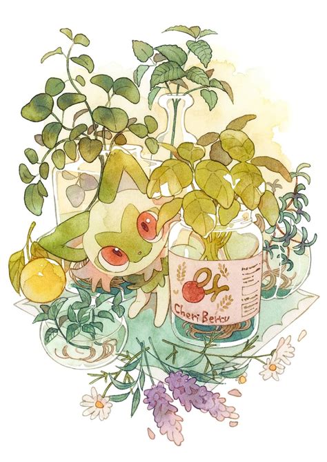 Sprigatito Pokemon Drawn By Oharu Chan Danbooru