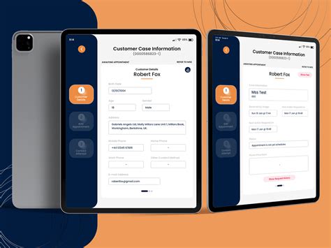 Medical ~ Customer Case Information Form By Evenmore Infotech On Dribbble