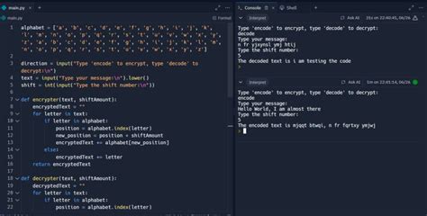 Project The Caesar Cipher Encrypt And Decrypt Kennedy Imoni Posted