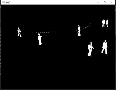 Opencv图像处理 视频分割静态背景 Mogmog2gmg 阿里云开发者社区