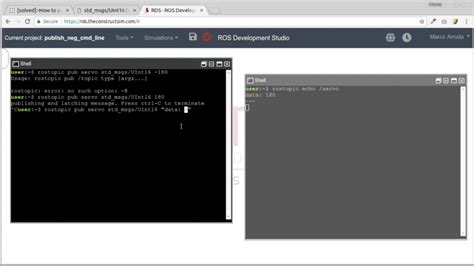Ros Qanda 096 How To Publish Negative Values From Command Line The