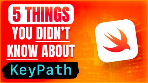 5 Things You Didnt Know About Keypaths — Swift With Vincent