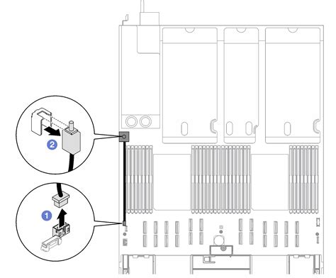 Remove The Intrusion Switch Sr850 V3 Lenovo Docs