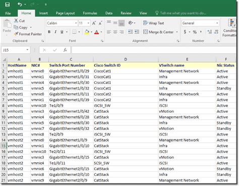 Listing Vmware Vsphere Host Switch Ports With A Powershell Powercli Script 4sysops