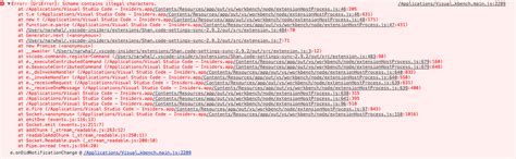 scheme contains illegal characters when trying to update upload · issue