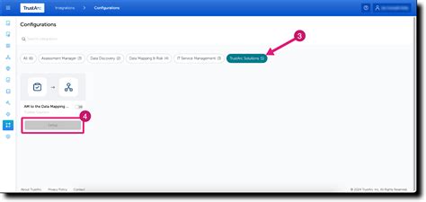 Accessing The Assessment Manager To Data Mapping And Risk Setup Configuration Trustarc Help Center