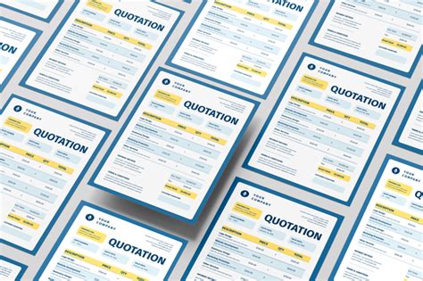 Quotation Print Templates Ft Quotation And Services Envato