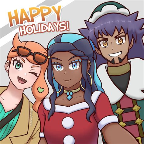Happy Holidays Sonia Nessa Leon By Ipokegear On Deviantart