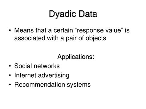 Ppt Improving Response Prediction For Dyadic Data Powerpoint