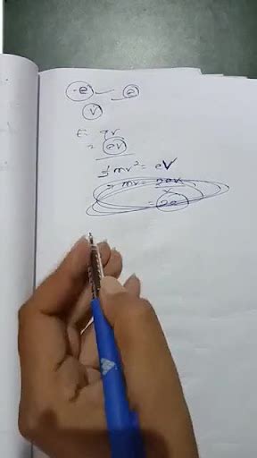 Electrons At Rest Are Accelerated By A Potential Of V Volt These Electro