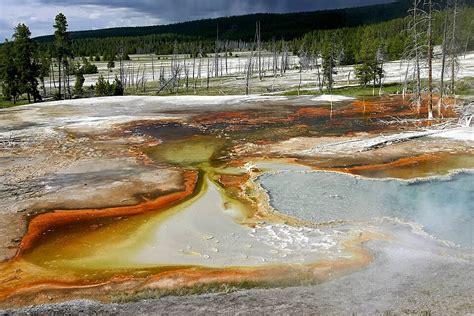 Paisajes Naturaleza Yellowstone Escritorio Parque Nacional De