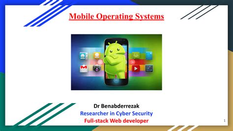 Pdf Mobile Operating Systems Course Notes
