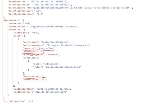 Azure Metric Alert Wrongly Fired Below Threshold Value Stack Overflow