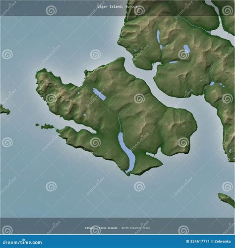 Vagar Island Faroe Islands Cropped To Square Physical Stock Illustration Illustration Of