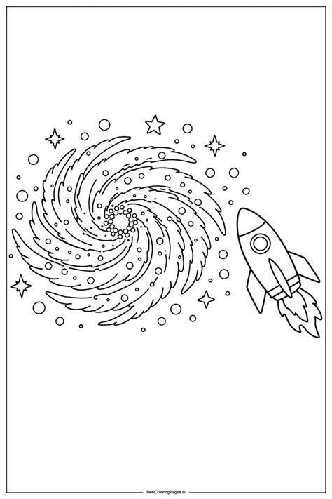 21 Galaxy Coloring Pages Free Pdf And Png Printable