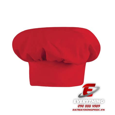 Nón Bếp Màu đỏ