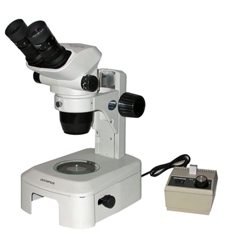 Stereo Microscope With Camera Mount Olympus Sz51 0 8x 4x