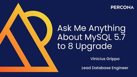 Vinicius Malvestio Grippa On Linkedin Im Presenting Now About Upgrading To Mysql 8 Come And