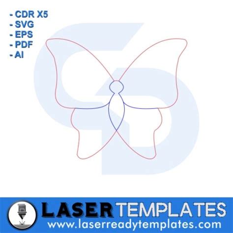 Protea Stencil Template Laser Ready Templates