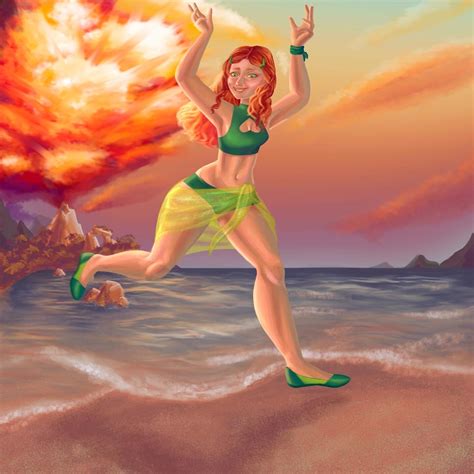 Artstation Izzy From Total Drama Island Fan Art Digital Painting