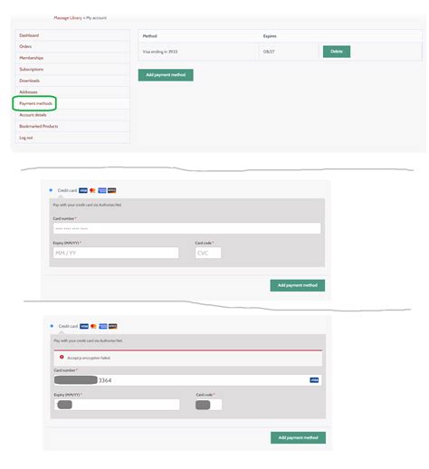 Acceptjs Encryption Failed