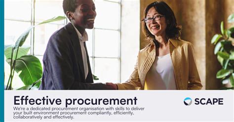 Scape Effective Framework Procurement