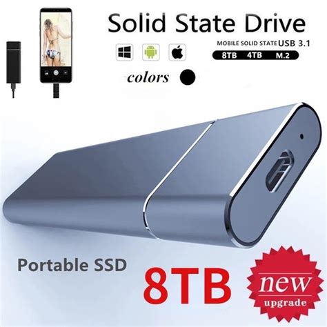 ssd external hard disk drive 16tb usb3 1 hard disk portable 8tb
