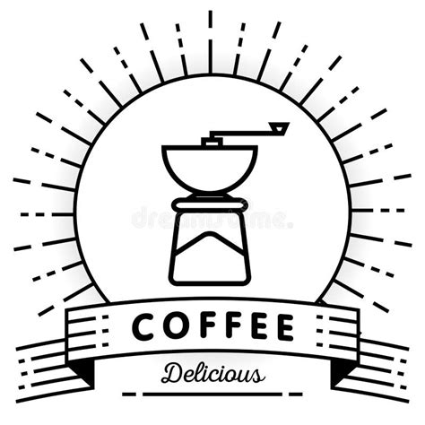 Vector Xxx Icon With Linear Style Stock Vector Illustration Of Vector Coffee 151093672