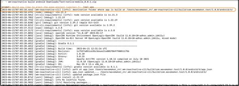 React Native Mobile Build Using The Command Line Or For Integrating